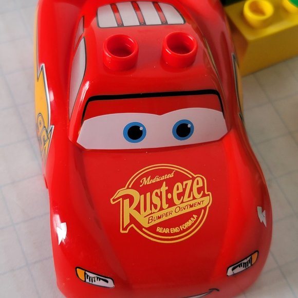 Lego | Toys | Lego Duplo Cars Red Rusteze Flame Green Cactus Lightning ...